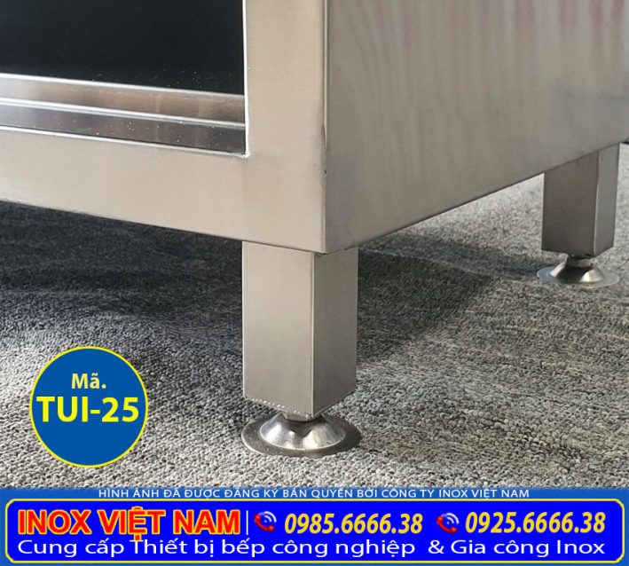 Tủ Inox 2 Cánh Cửa Lùa TUI-25 - Inox Việt Nam