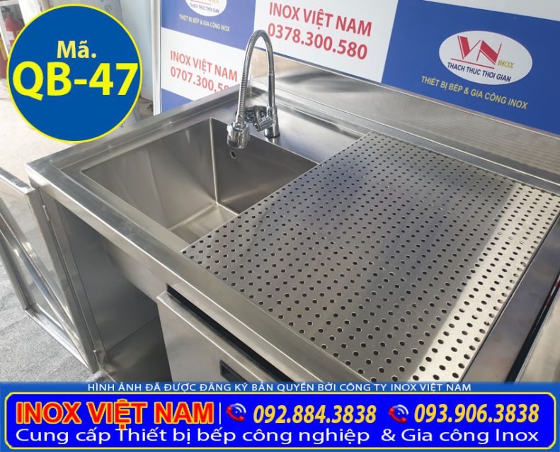 Hệ Quầy Pha Chế Inox QB-47 - Inox Việt Nam