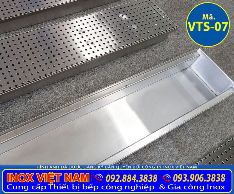 Vỉ Thoát Sàn Inox 304 VTS-07 - Inox Việt Nam