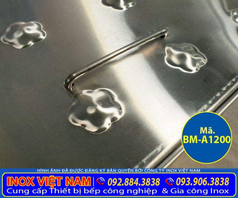 Bẫy Mỡ Inox Công Nghiệp Âm Sàn 1200 Lit BM-A1200 - Inox Việt Nam